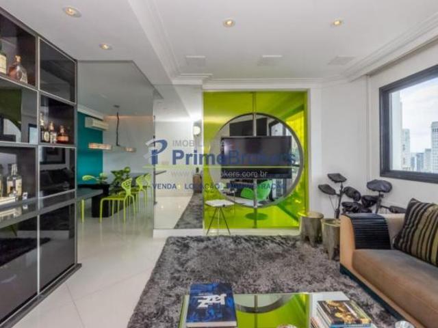 Apartamento, 89m² 3 Dormitórios, 1 Suíte, 2 Vagas, Lareira e Varanda Moema
