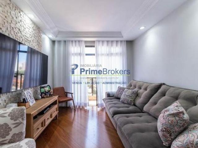Apartamento, 93m² 3 Dormitórios, 1 Suíte, 2 Vagas, Varanda com Vista Livre Vila Gumercindo