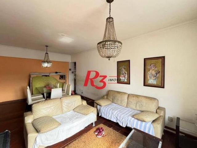 Apartamento, 90 m² venda por R$ 480.000,00 ou aluguel por R$ 3.800,02/mês Marapé Santos/SP
