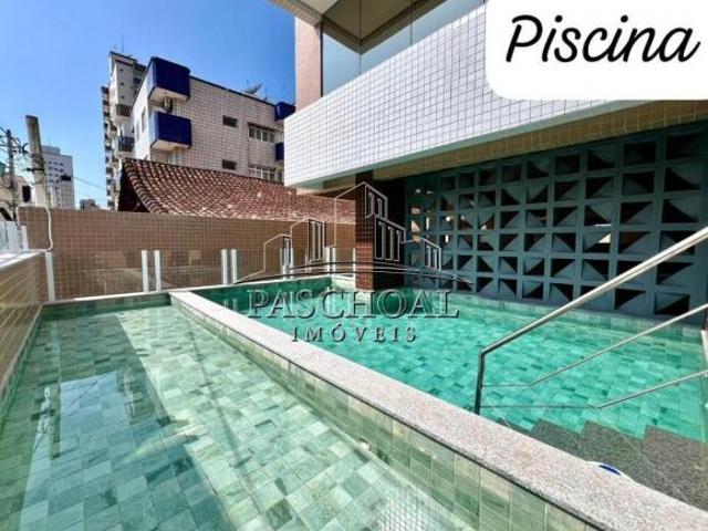 APARTAMENTO 91M2 VILA TUPI, 300 METROS DA PRAIA, PORTEIRA FECHADA