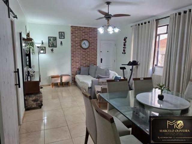 Apartamento 97m² | 3 Dormitórios 1 Suíte | Escritório | 1 Vaga | Aparecida – Santos