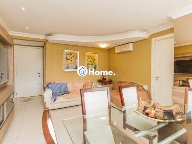 Apartamento 95m² semi mobiliado, 3 dormitórios, 1 suíte e 2 vagas no bairro Pa