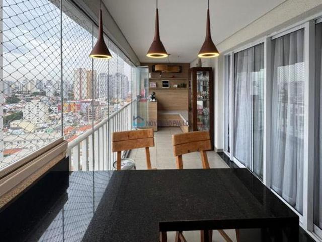 Apartamento 96m² à venda 2 quartos, varanda gourmet, 2 vagas,depósito, Aclimação