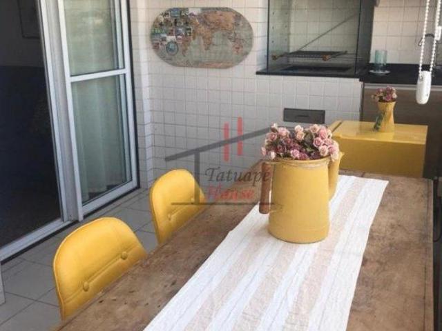Apartamento 98 m² Varanda Gourmet Tatuapé