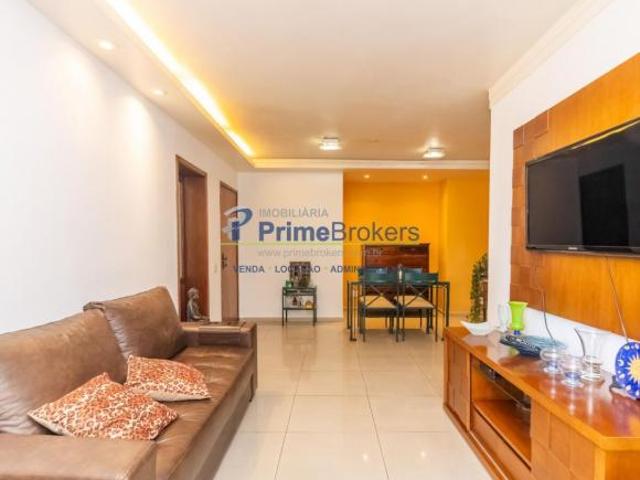 Apartamento 98m² 3 Dormitórios, 1 Suíte, 2 Vagas, Living Integrado à Varanda Chácara Inglesa