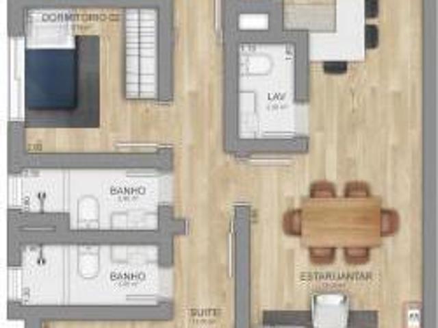 Apartamento 03 Dorm. Bairro Centro