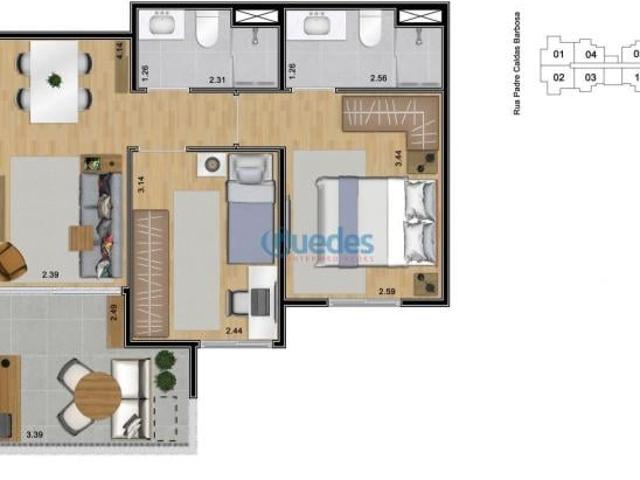 Apartamento 03 Dorm. em Vila Guilherme São Paulo