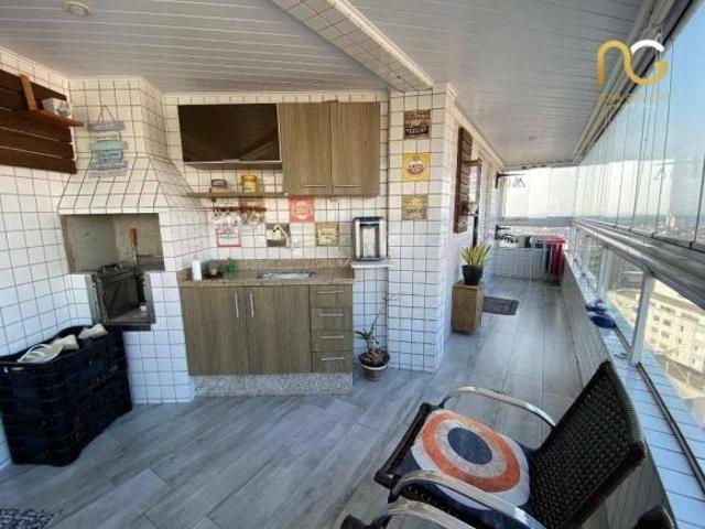 Apartamento 03 dormitórios a venda na Guilhermina, Praia Grande SP