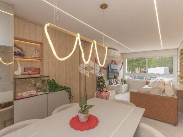 apartamento 03 dormitórios, mobiliado, 2 vagas no bairro Lindóia