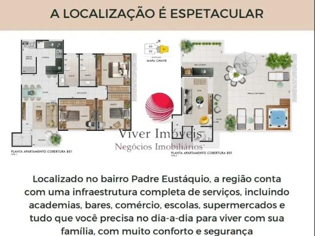 Apartamento 03 quartos no Bairro Padre Eustáquio