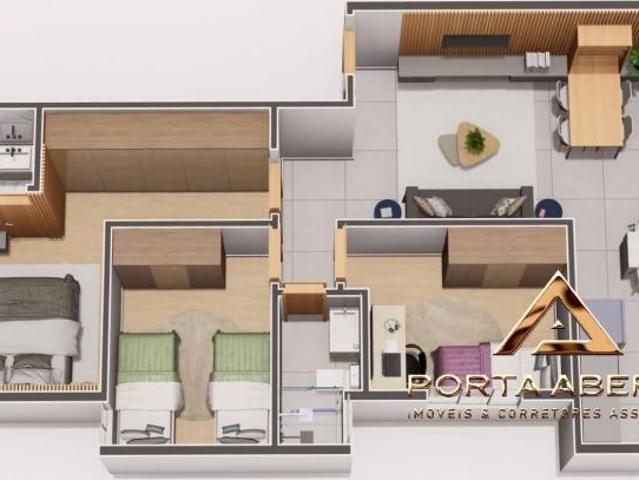 Apartamento 03 quartos sendo 01 suíte Iguaçu Ipatinga CÓD 997