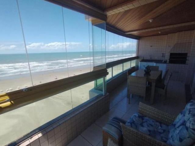 APARTAMENTO 03 QUARTOS, SENDO 03 SUÍTES, FRENTE TOTAL PARA O MAR, BAIRRO AVIÃO EM PRAIA GRANDE