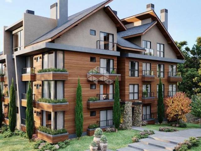 Apartamento 01 dormitório no Centro de Gramado, 51,77m² privativos, 01 vaga de g