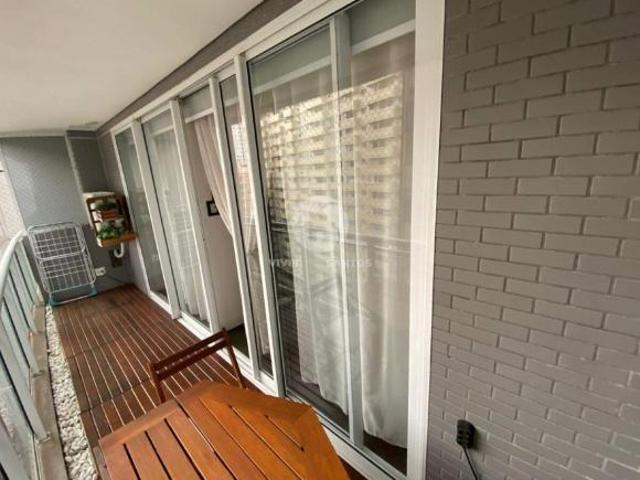 Apartamento 01 Dormitório a venda com vista mar lateral no bairro Pompeia