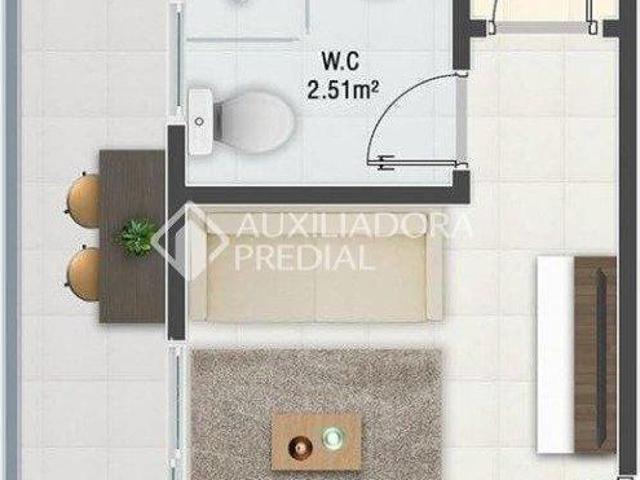 Apartamento 01 dormitório a venda no Residencial Boqueirão Flat, sol da manhã!