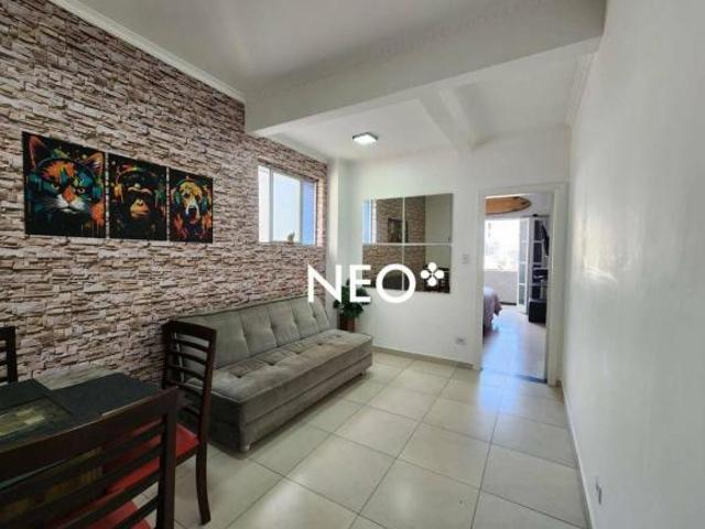 Apartamento 01 quarto vista mar meia quadra da praia Boqueirão