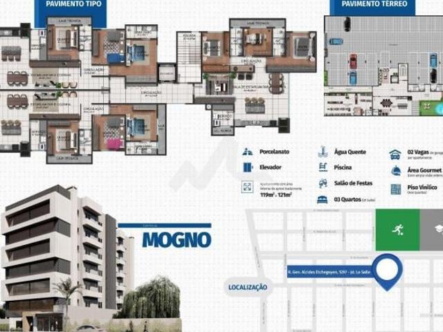 Apartamento 01 Suíte 02 Quartos Localizado Jardim La Salle, Toledo, Paraná