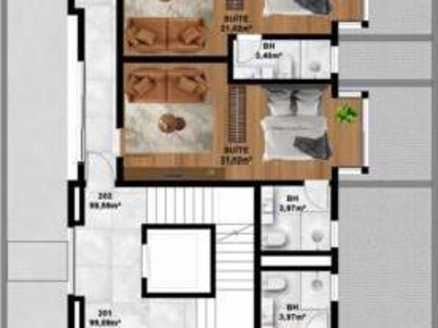 Apartamento 02 Dorm. Bairro Floresta