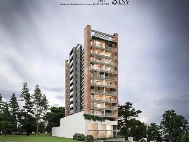 Apartamento 02 dormitório com terraço no Centro de Santa Cruz do Sul