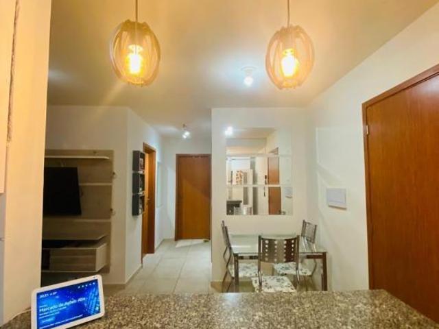 apartamento 02 dormitório semi mobiliado
