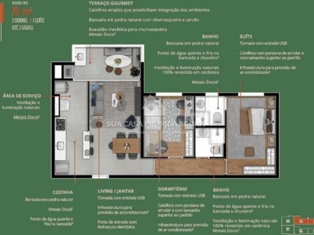 Apartamento Venda Centro Barueri 02 Dormitórios DUQ CENTRAL
