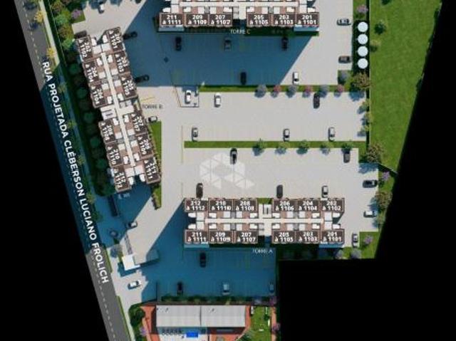 Apartamento 02 dormitorios Viena Novo Hamburgo