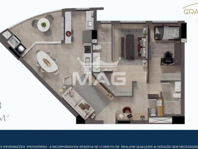 Apartamento 02 dormitórios Cristo Rei