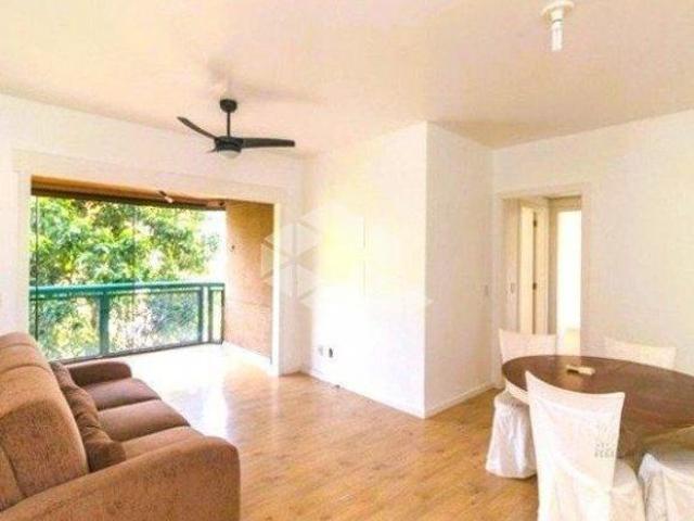 Apartamento 02 dormitórios, garagem, sacada, no bairro rio branco