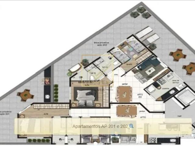 Apartamento 02 quartos a venda na Serra