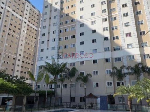 Apartamento 02 quartos com vaga coberta, aceita financiamento e FGTS, andar alto, Top Life Taguating