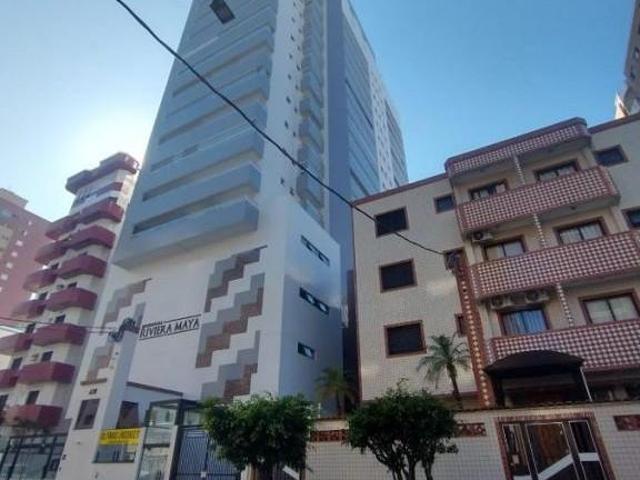 APARTAMENTO 02 QUARTOS, DUAS VAGAS, BAIRRO CANTO DO FORTE EM PRAIA GRANDE