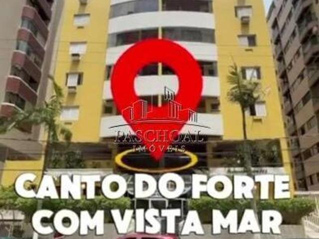 APARTAMENTO 02 QUARTOS, DUAS VAGAS DE GARAGEM, BAIRRO CANTO DO FORTE EM PRAIA GRANDE