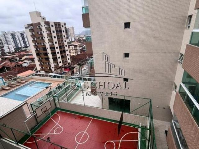 APARTAMENTO 02 QUARTOS, DUAS VAGAS DE GARAGEM, BAIRRO VILA TUPI EM PRAIA GRANDE