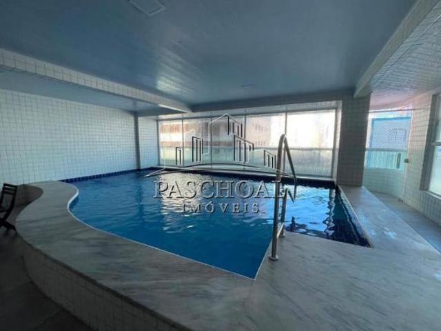 APARTAMENTO 02 QUARTOS, SACADA GOURMET, PISCINA AQUECIDA, BAIRRO TUPI EM PRAIA GRANDE, VALOR R$ 485