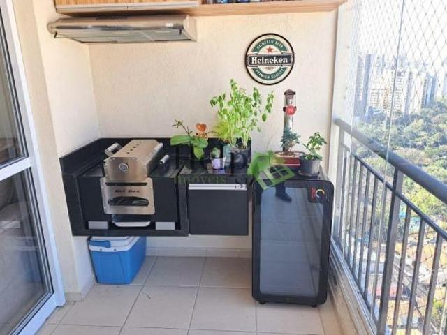 Apartamento 02 quartos sendo 01 suite varanda envidraçada 01 vaga Vila Guarani metrô Conceição