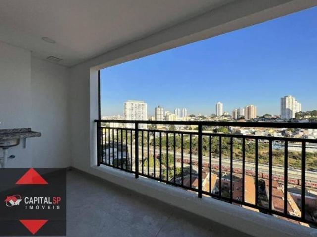 Apartamento, 02 quartos, varanda ampla, 01 vaga, lazer completo, 500 metros do metrô, 45 m² R$ 420.0