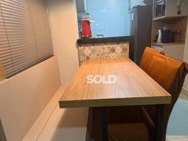 Apartamento 100% mobiliado