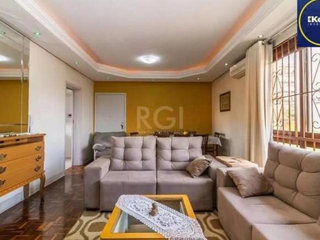 Apartamento 100m² no bairro Farroupilha semi mobiliado, 3 dormitórios, 1 suíte