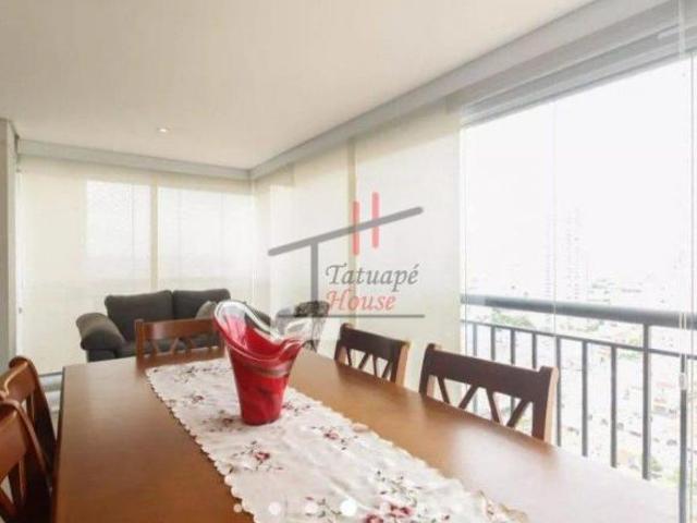 Apartamento 100m² com Varanda Gourmet Tatuapé