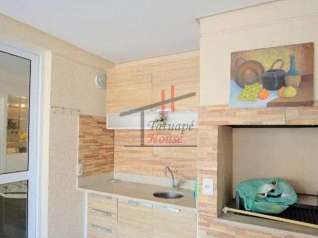 Apartamento 100m² com Varanda Gourmet Tatuapé