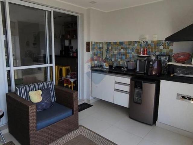 Apartamento 100m², 3 dorm. sendo 1 suíte, 2 vagas de garagem e varanda gourmet, Jardim Flor da Monta
