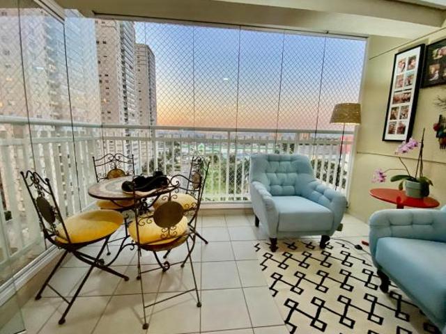 Apartamento 104m2 condomínio Espaço Raposo,3 dormitórios,2 suítes,2 vagas