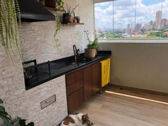 Apartamento 105m², Saúde com 3 dormitórios, sala, cozinha americana, varanda Gourmet, quintal, lavan