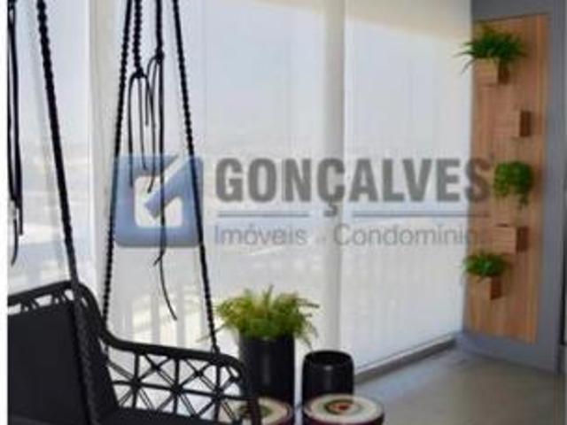 Apartamento 107 m² com 2 suítes e 2 vagas em Santo André Homero Thon
