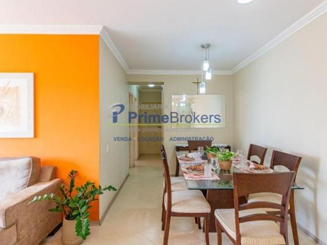 Apartamento, 107m² 3 Dormitórios, 1 Suíte, 1 Vaga, Sala Ampla Brooklin