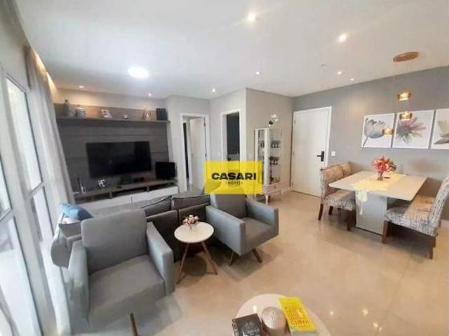 Apartamento 109 m² com 2 Suítes e Varanda Gourmet – Ao Lado do Shopping ABC