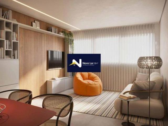 Apartamento 113m², 3 quartos, 2 vagas, lazer completo à venda Lourdes