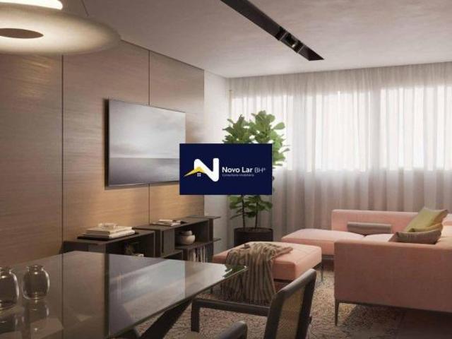 Apartamento 113m², 3 quartos, 2 vagas, lazer completo à venda Lourdes