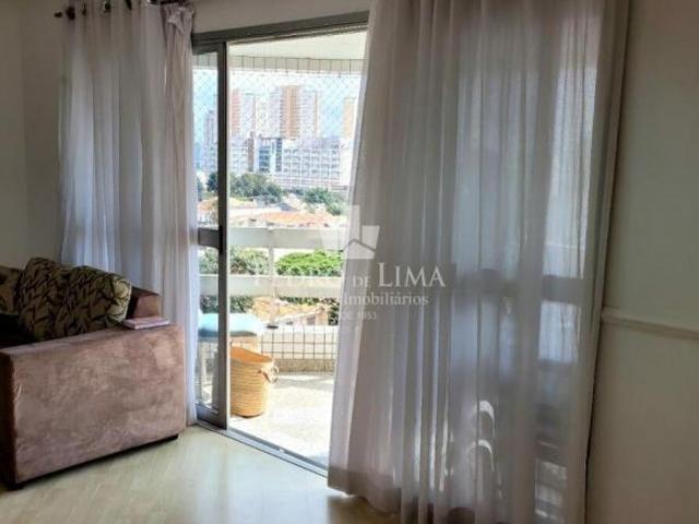 Apartamento 114 m², região nobre do Tatuapé, 3 quartos, 2 vagas, 2 salas. Condomínio Maximum Place