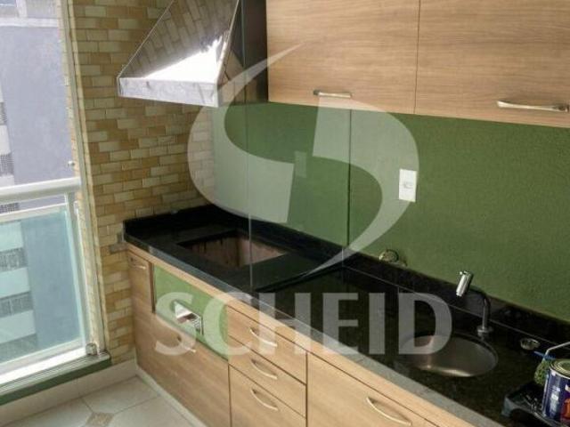 Apartamento 115m², Varanda Gourmet, Escritório e 2 Vagas no Paraíso